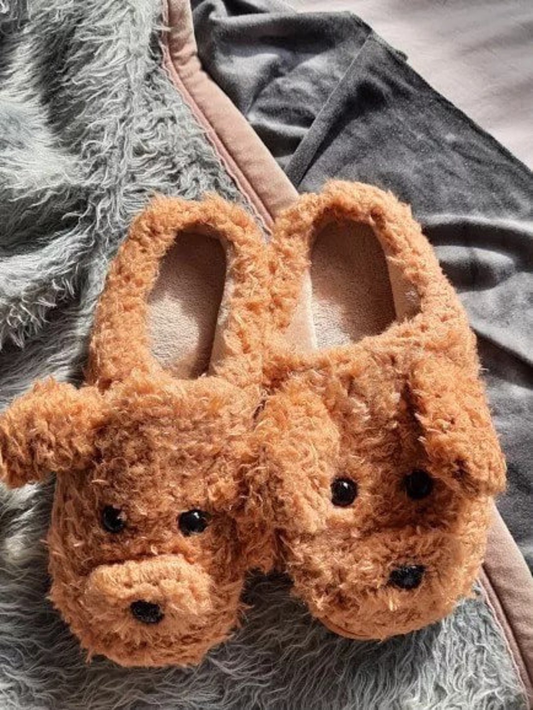 Puppy Slippers - Etsy