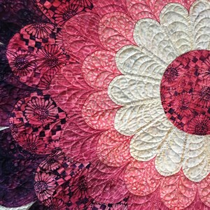 Modern Dahlia Quilt Pattern - Etsy