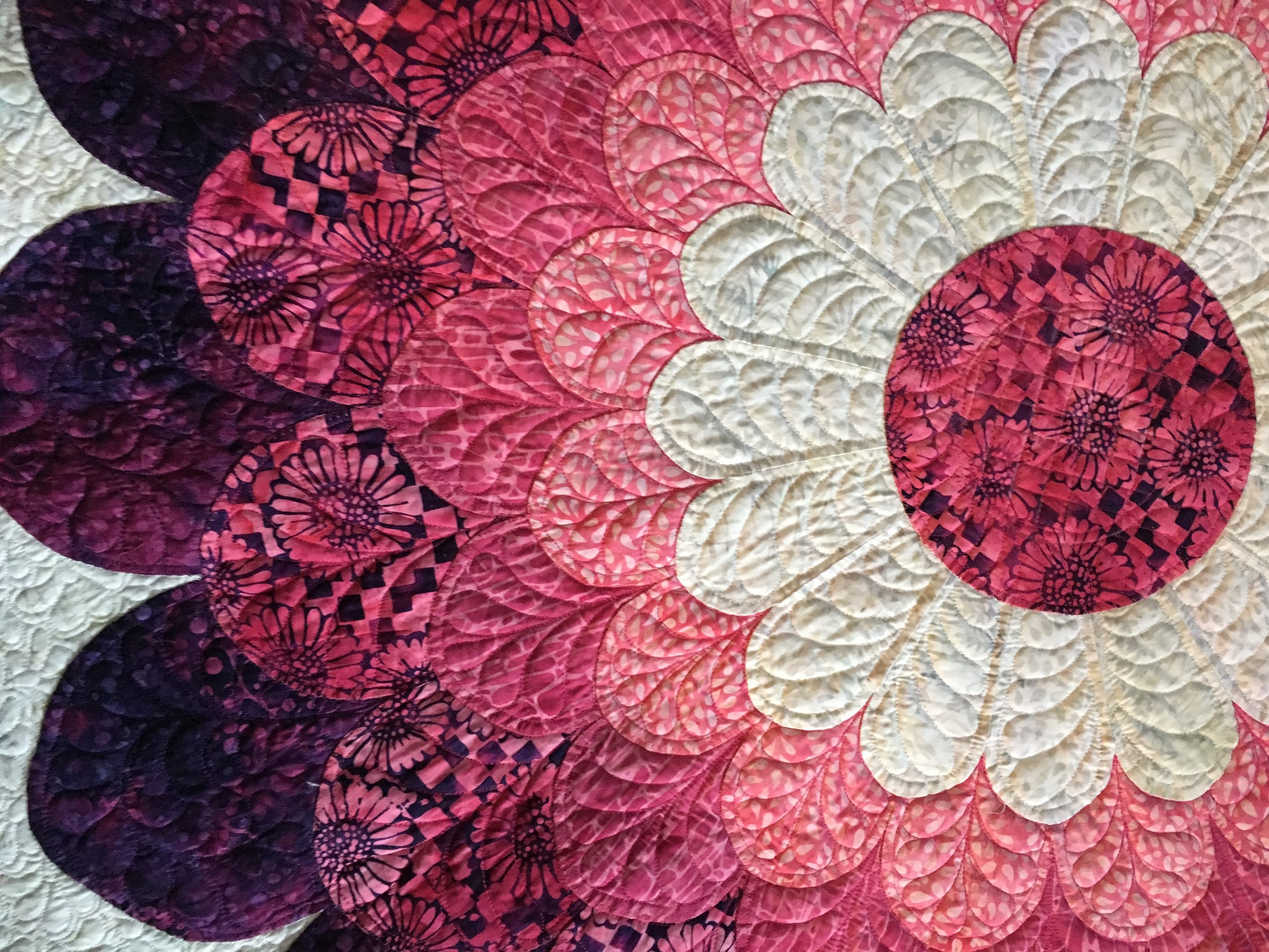 Modern Dahlia Quilt Pattern - Etsy