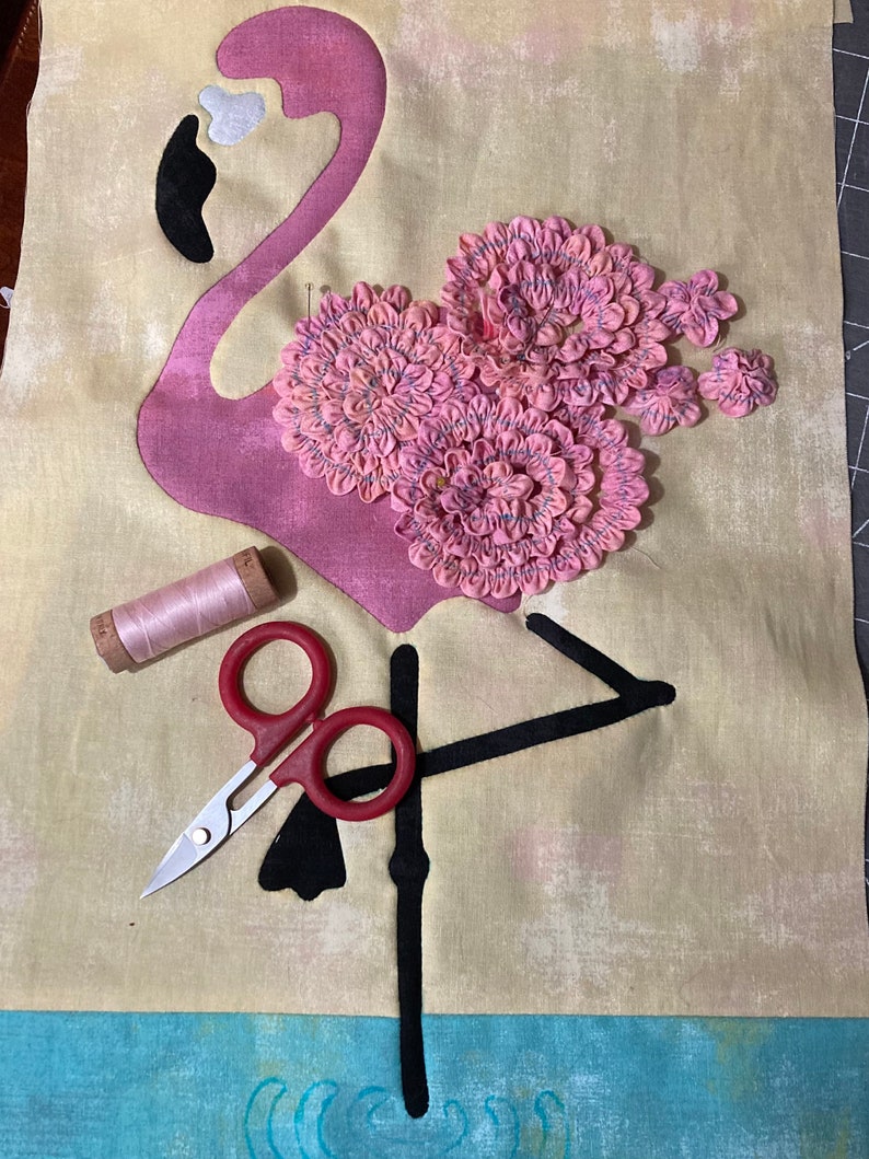 Miss Fancy Flamingo Quilt Pattern - Etsy