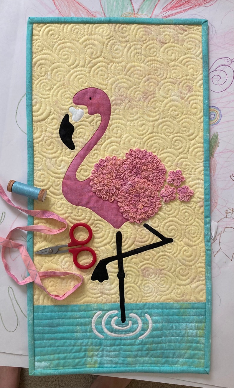 Miss Fancy Flamingo Quilt Pattern - Etsy