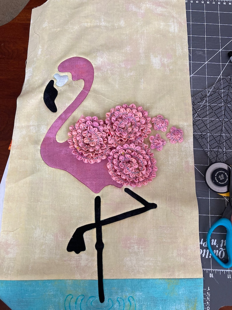 Miss Fancy Flamingo Quilt Pattern - Etsy