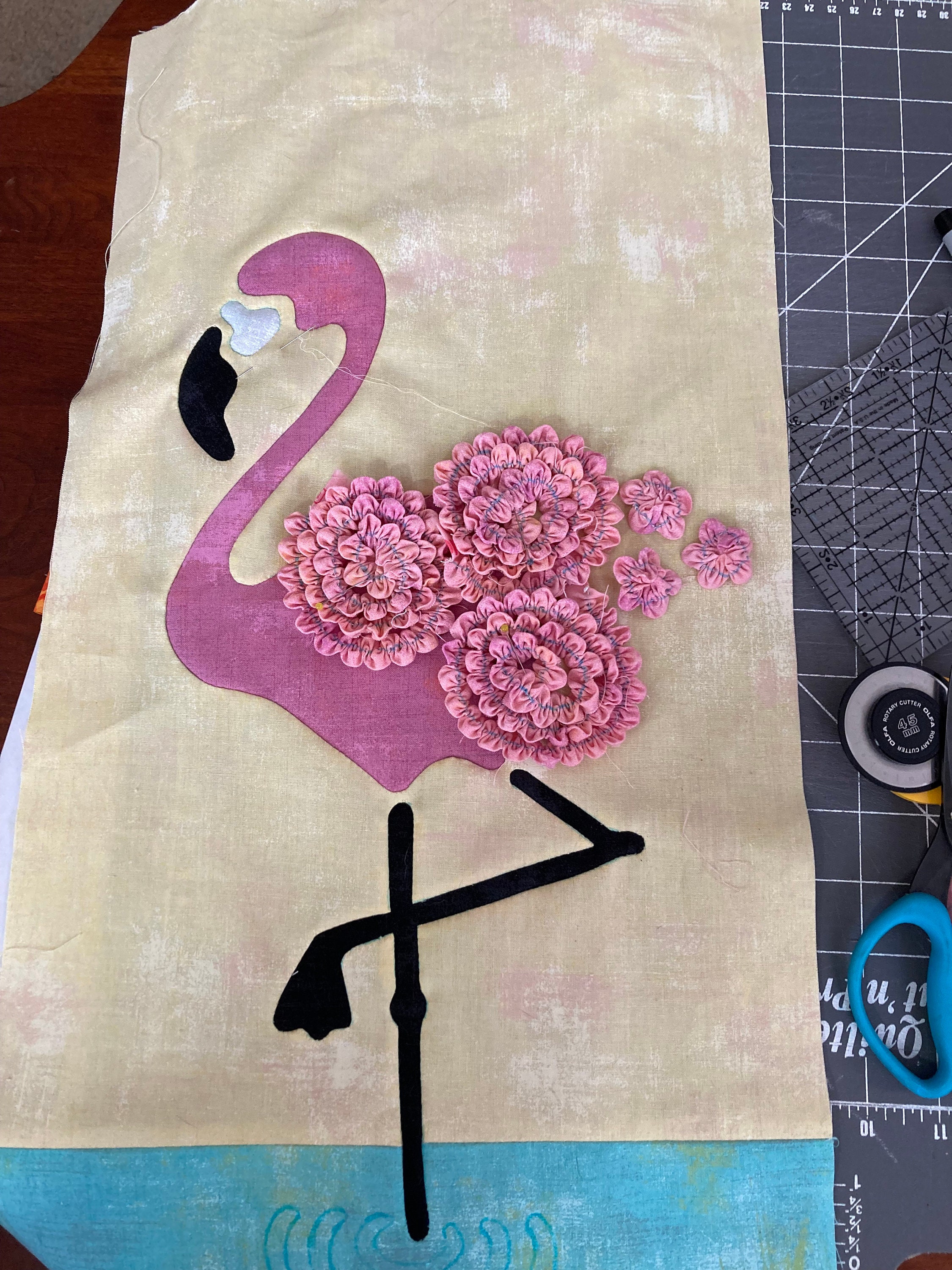 Miss Fancy Flamingo Quilt Pattern - Etsy