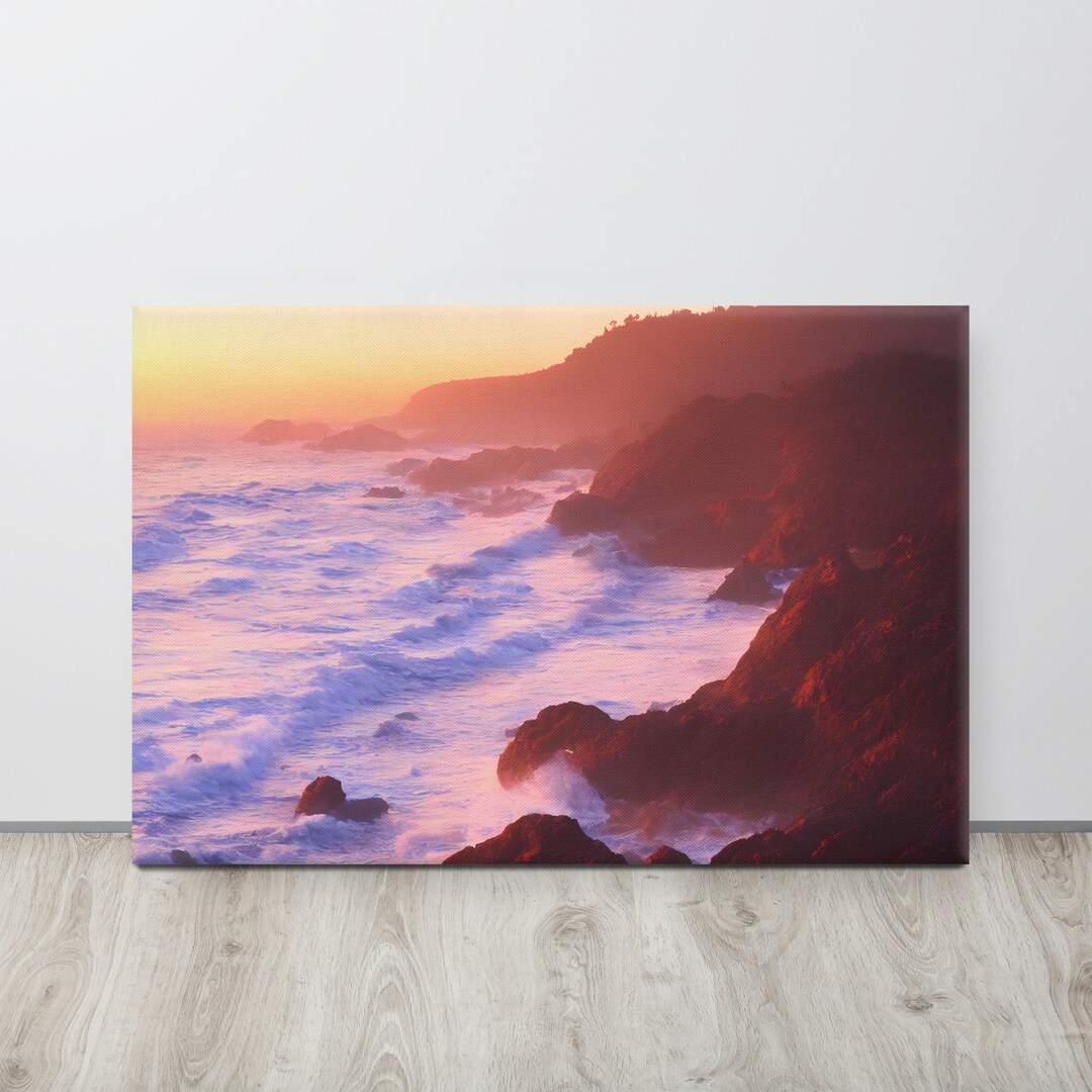 Coastal Beach Waves, Ocean Waves, Set Triptych Wall Art, Aerial Beach ...