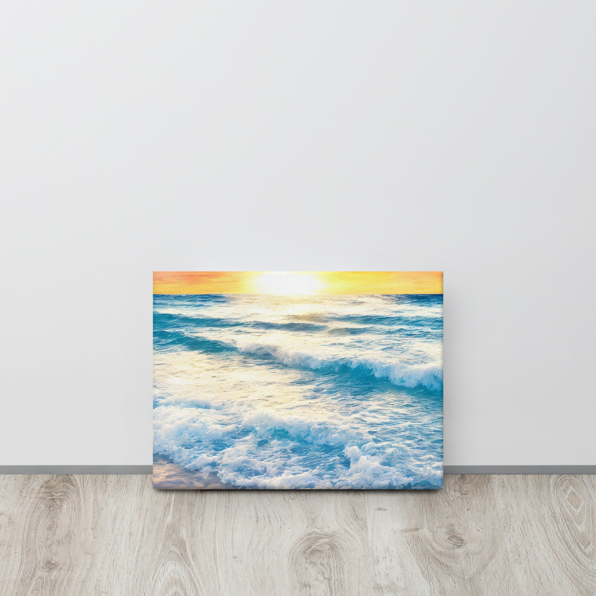 Beach Wall Decor Beautiful Ocean Photo Beach Breaking Wave - Etsy