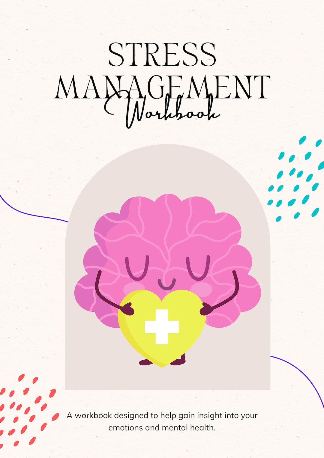 Stress Management Workbook - Etsy