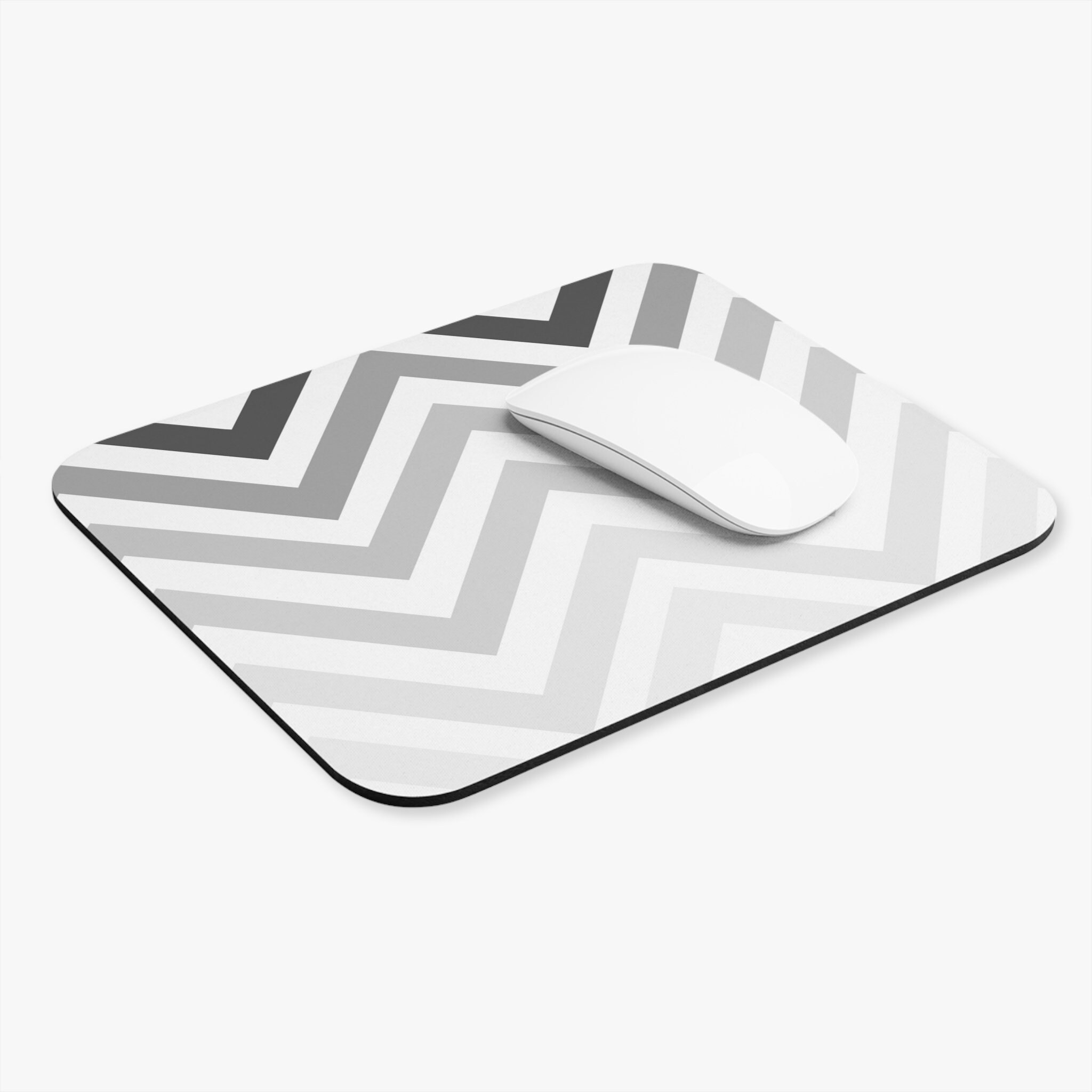 Mouse Pad Gray Chevron - Etsy