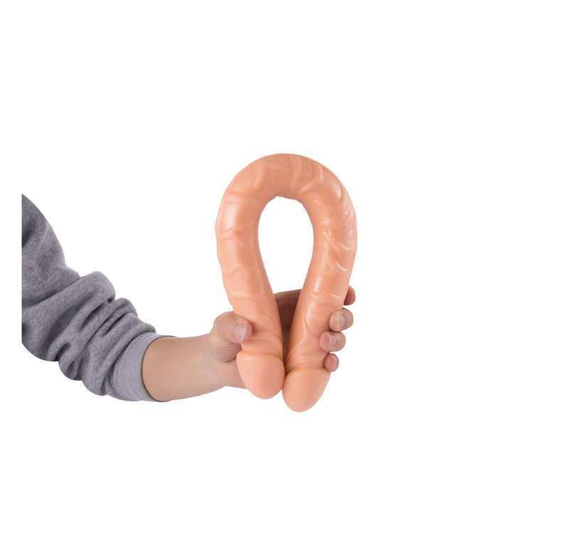 18 Inch Double Ended Dildo Sex Toy Huge Realistic Veined Sex Toy. Duo. - Etsy