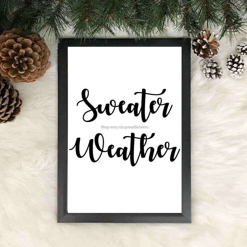 Weather Calligraphy - Etsy