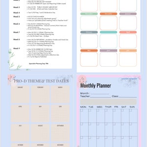Ultimate Teacher Planner - K-12 / Preschool / ESL Teacher / - Etsy