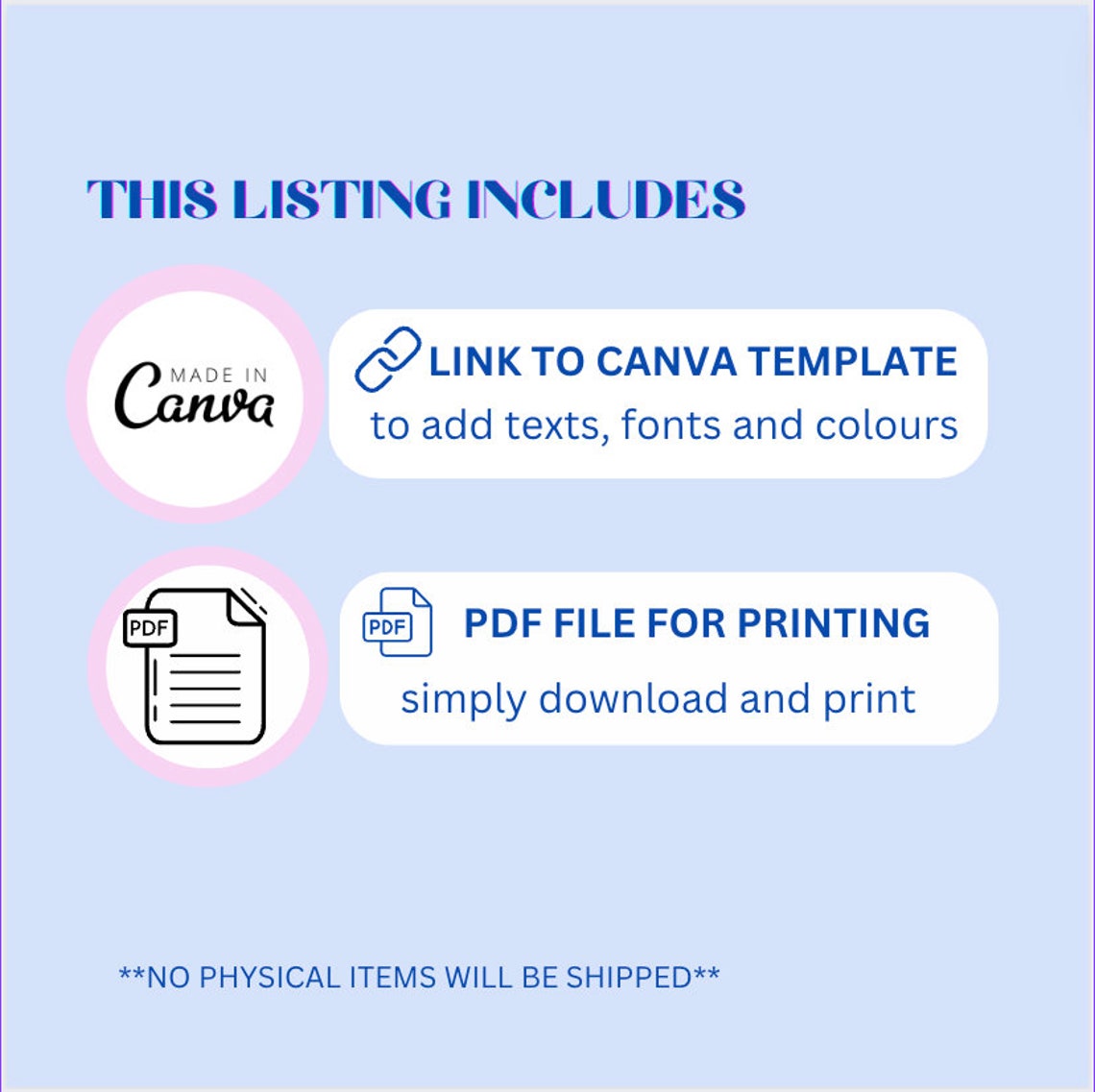 Printable PDF / Editable on Canva / Simple/ Multicolour Weekly Lesson ...