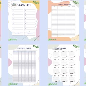 Timeless Teacher Planner Bundle - 80 Pages - 2025–2026 | Printable ...