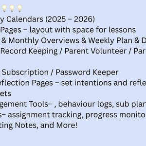 Timeless Teacher Planner Bundle - 80 Pages - 2025–2026 | Printable ...