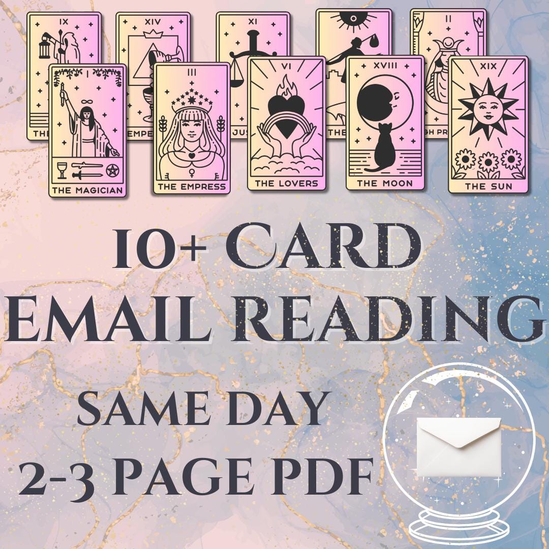 General Tarot Reading Detailed PDF Tarot Card Reading Psychic Reading ...