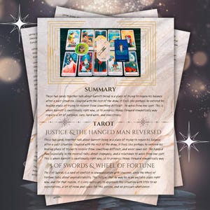 General Tarot Reading Detailed PDF Tarot Card Reading Psychic Reading ...