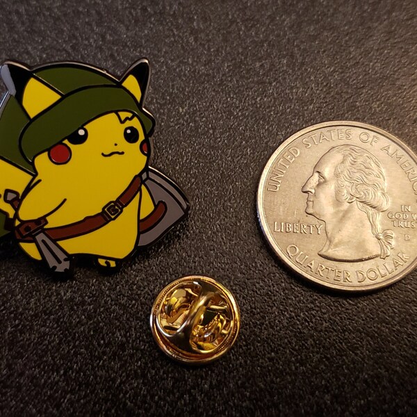 Pikachu Pin - Etsy