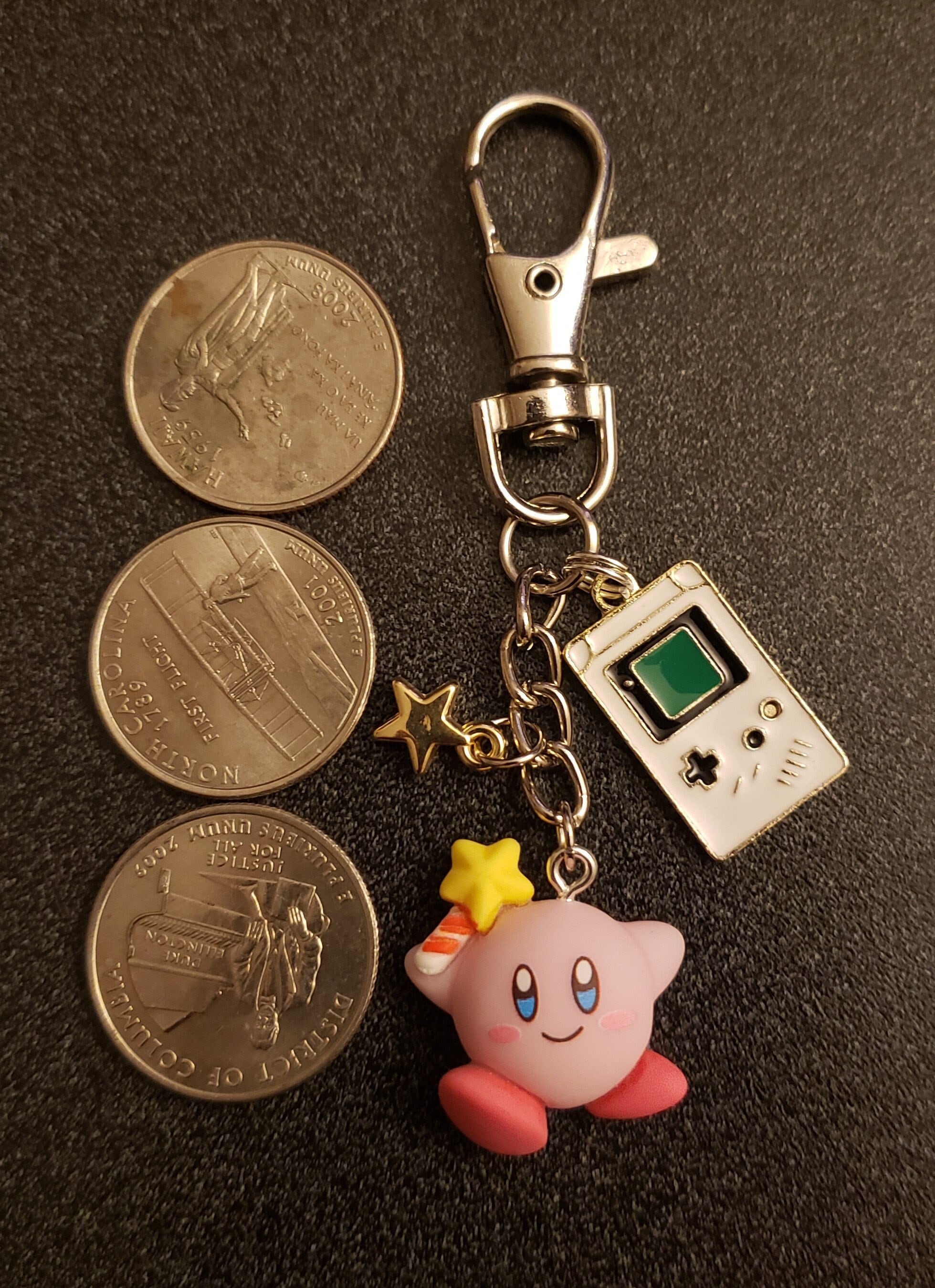 Kirby Keychains - Etsy