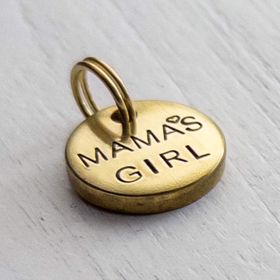 Funny Dog Tag, Mama's Girl Dog Tag, Dog Charm, Dog Personality Tag ...