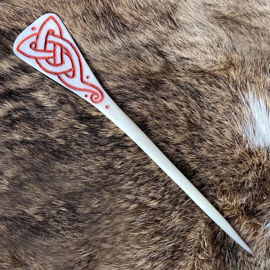 Viking Bone Hairpin Cloakpin Based on Grave Finds From Hedeby Reenactor ...