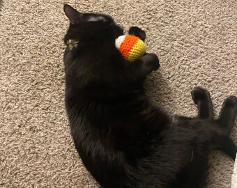 Catnip Candy Corn Cat Toy - Etsy