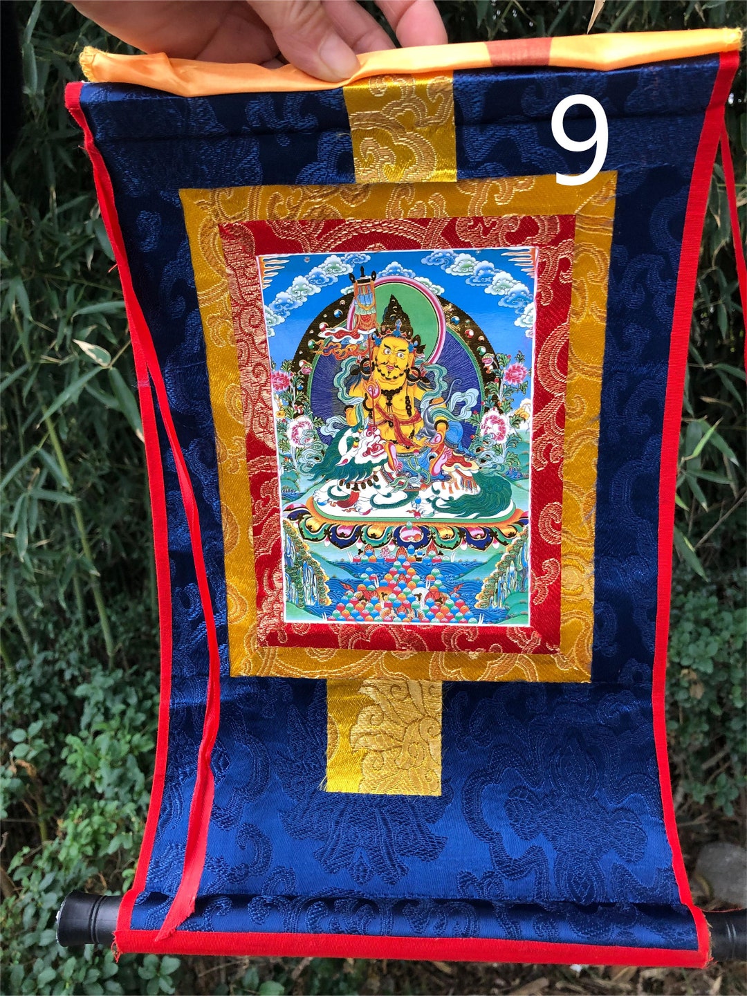 Buddha Thangka Hand Painted Shakyamuni Thangka-gautama Tibetan Wall ...
