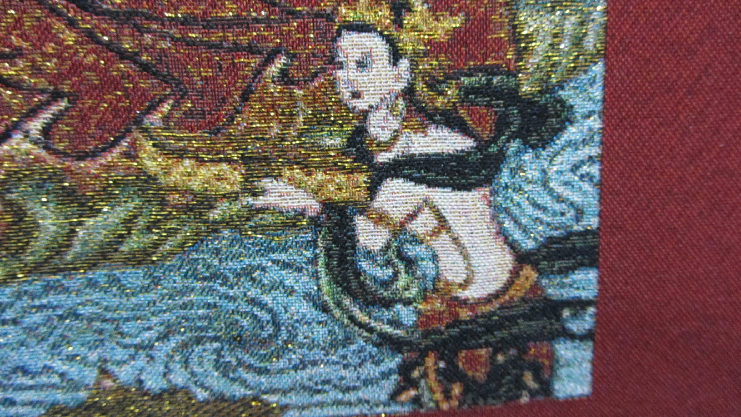 Tibetan Thangka Painting, Silk Braid Painting Nāgārjuna Bodhisattva ...