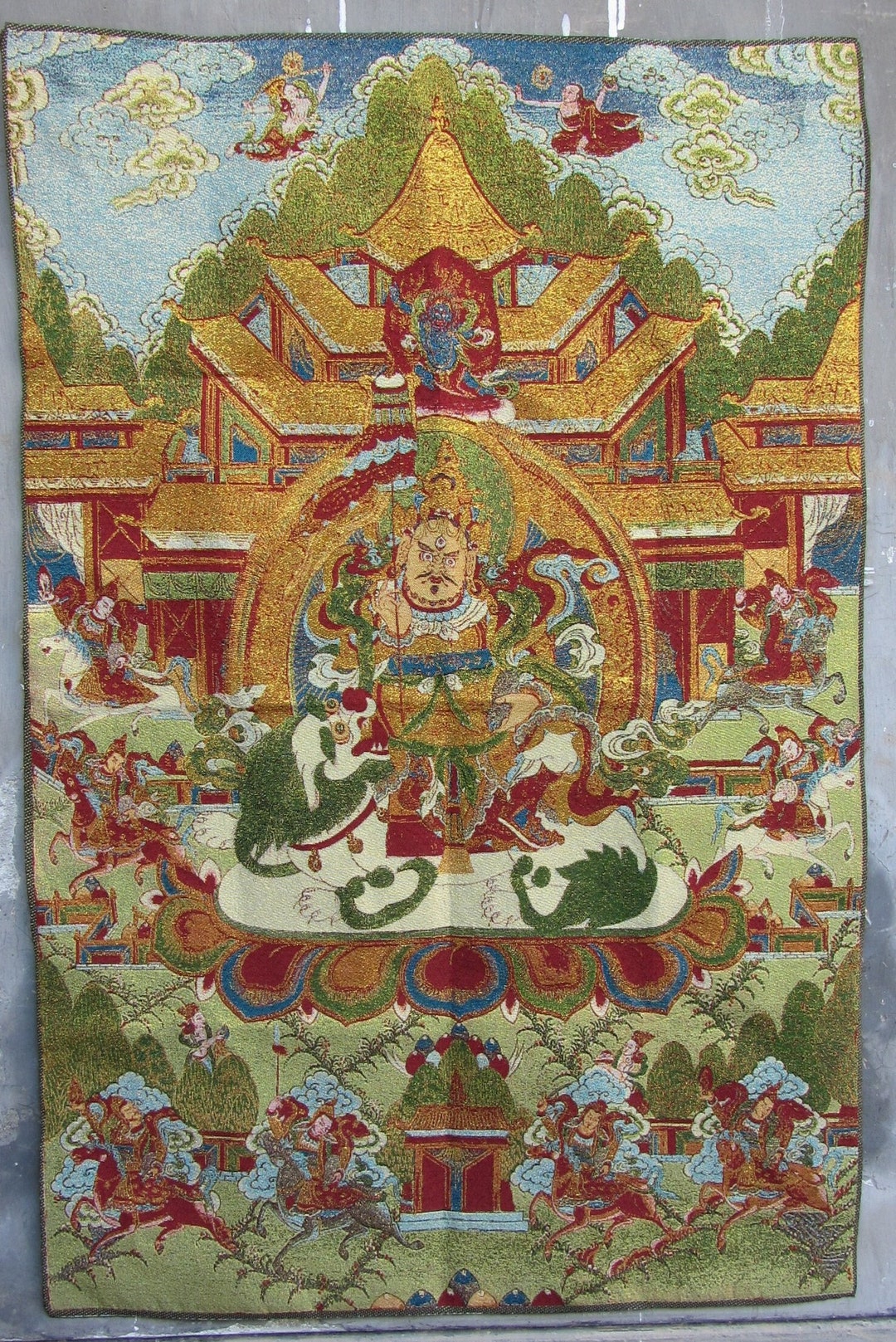 Buddha Life Thangka Painting Buddha Life Story Art Tibetan - Etsy