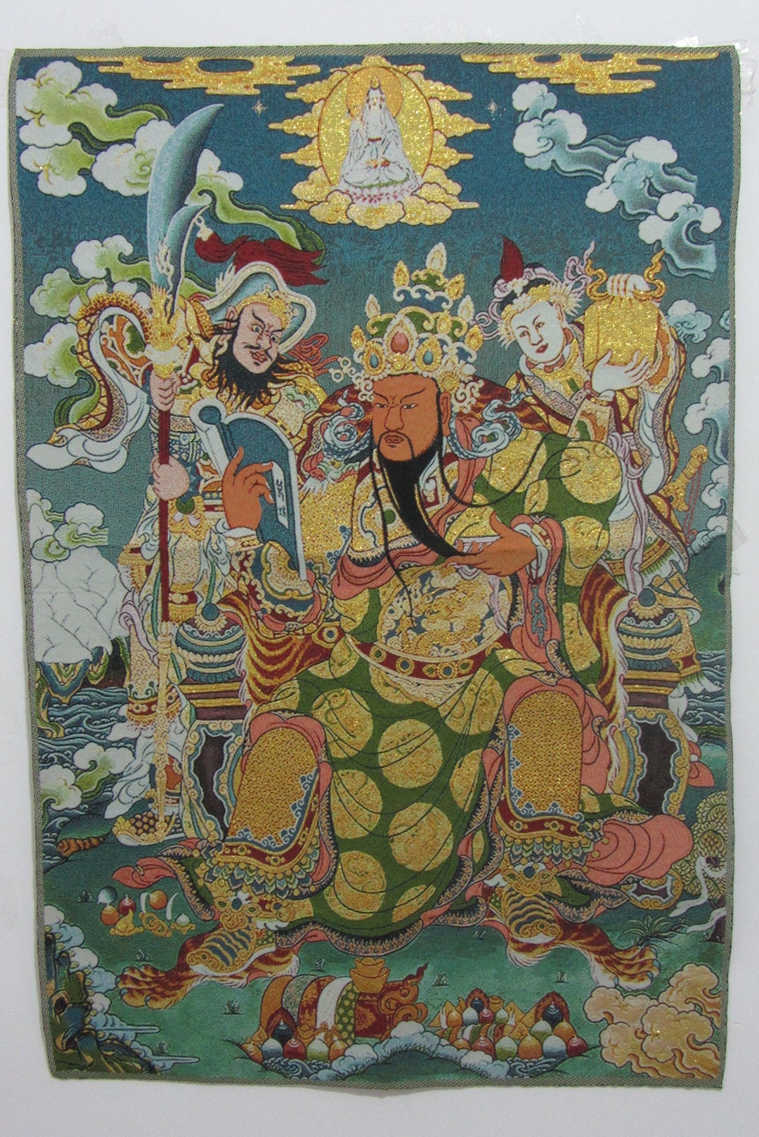 Buddha Life Thangka Painting Buddha Life Story Art Tibetan Wall Decor ...