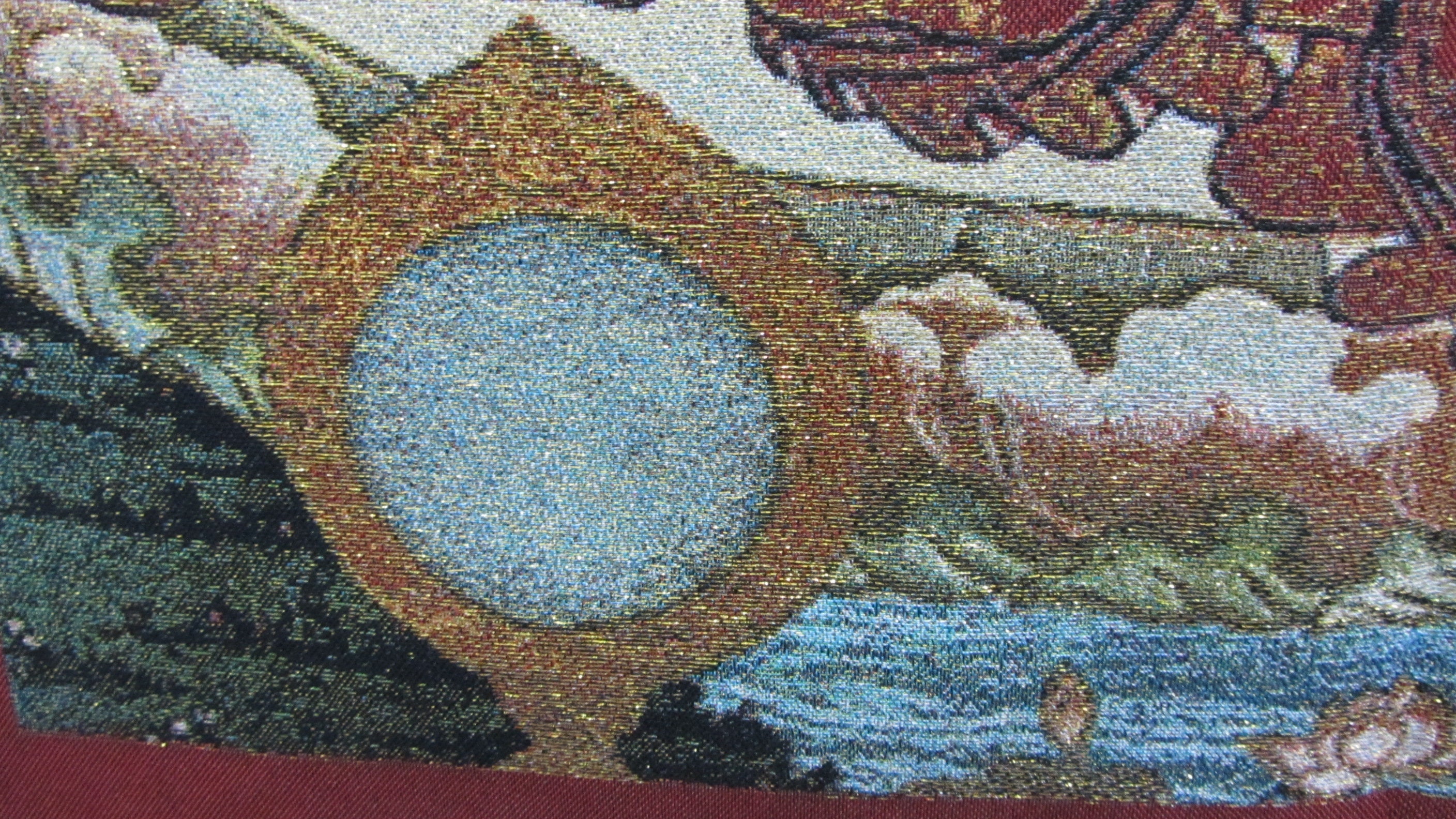 Tibetan Thangka Painting, Silk Braid Painting Nāgārjuna Bodhisattva ...