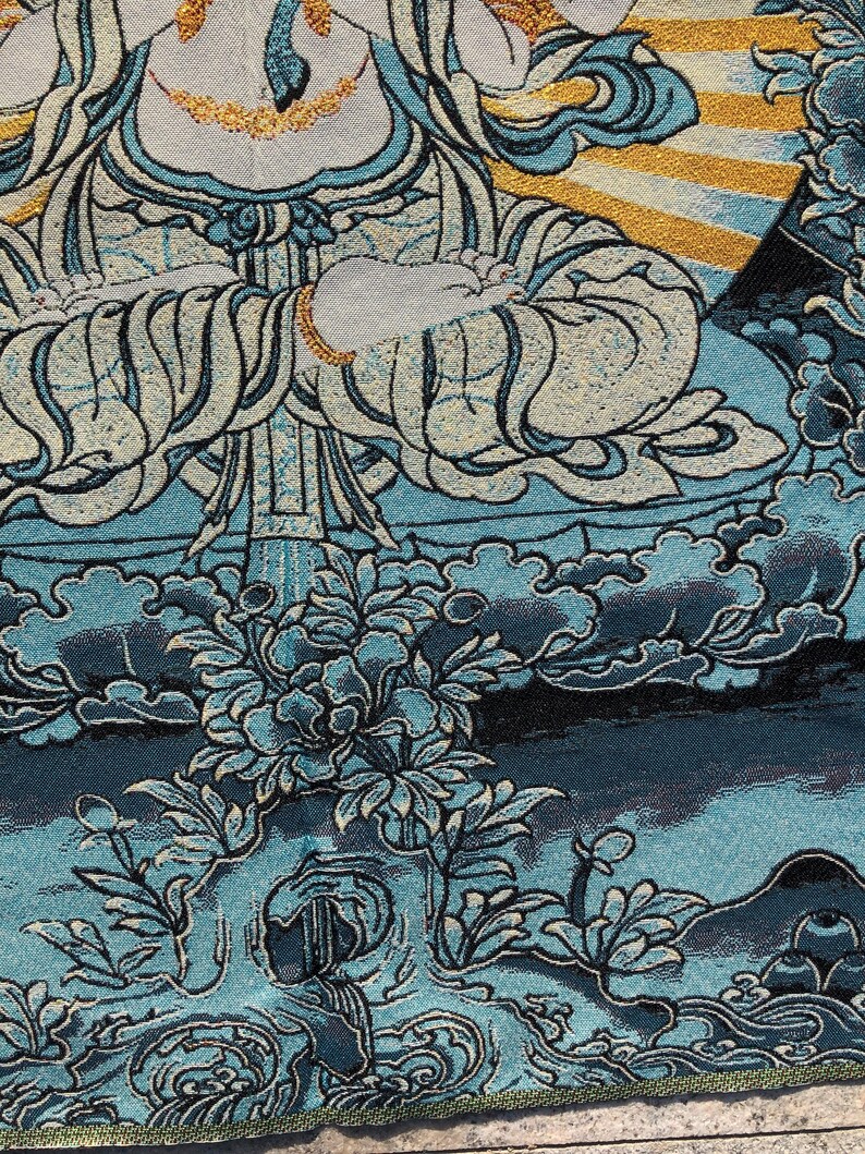 Nepal Drawing Art 35“ Four Arms Thangka Kuan Yin Thangka Painting ...