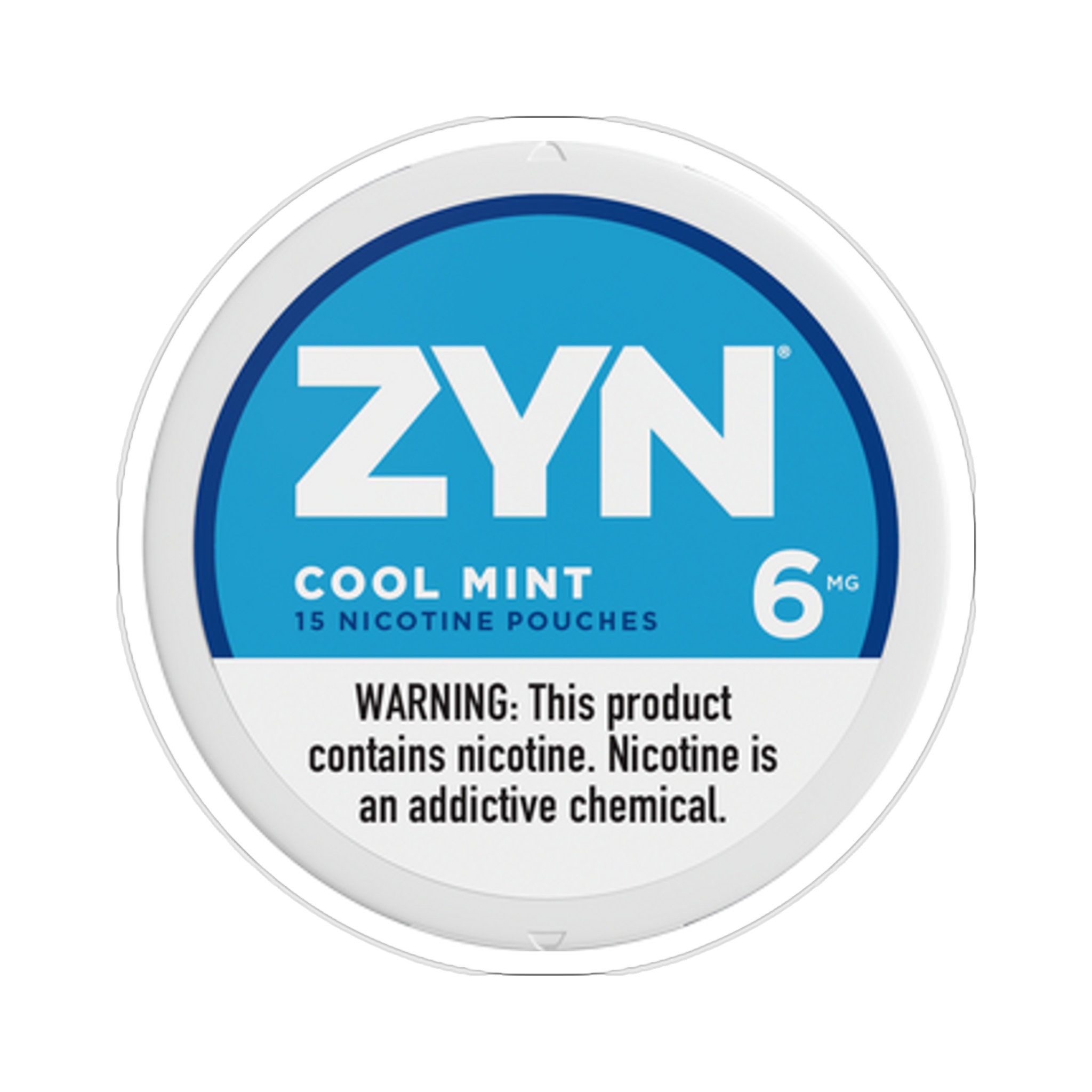 Sticker ZYN Zyn Cool Mint Sticker Nicotine Pouch Unofficial Zyn Merch ...