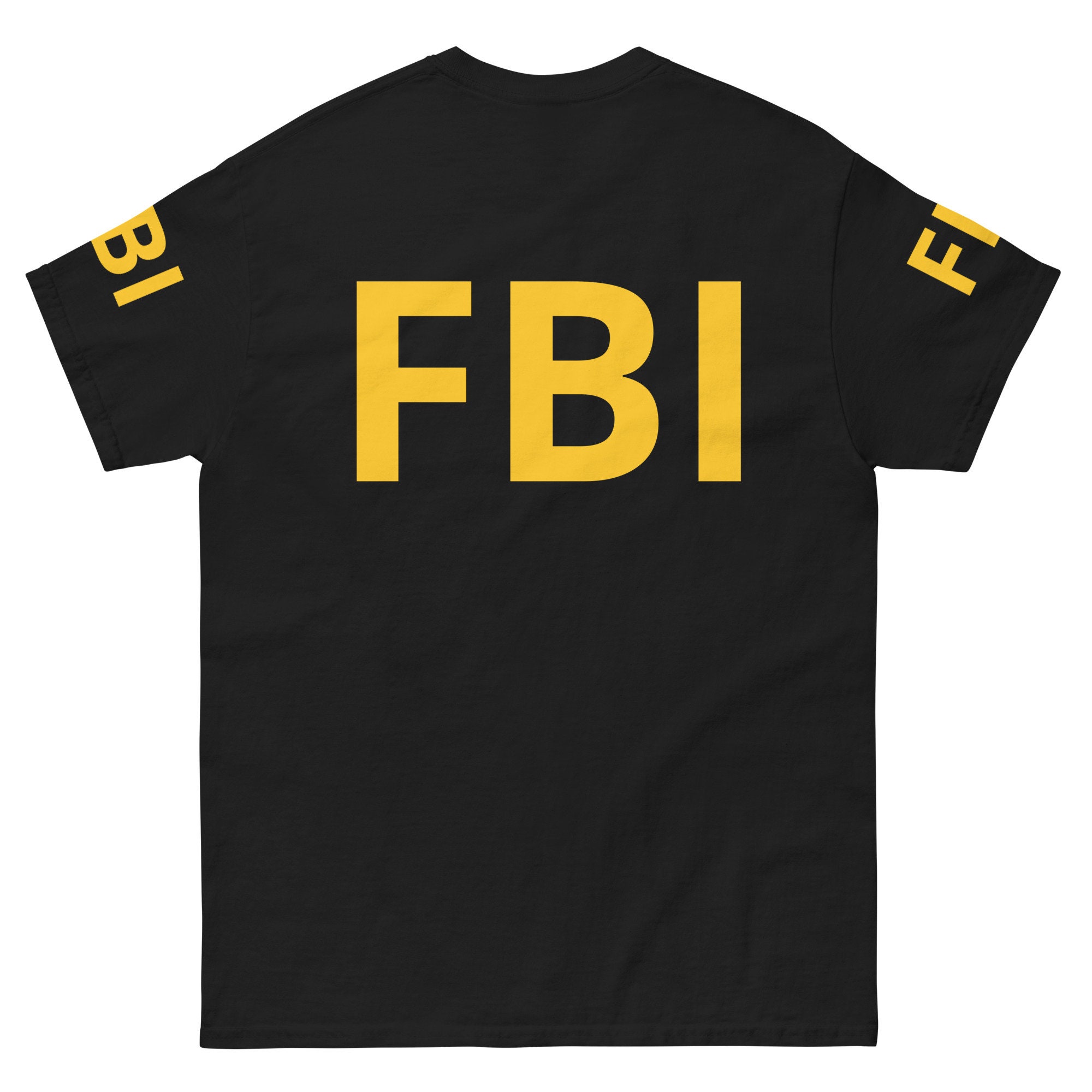 FBI Agent Halloween Costume T-shirt - Etsy