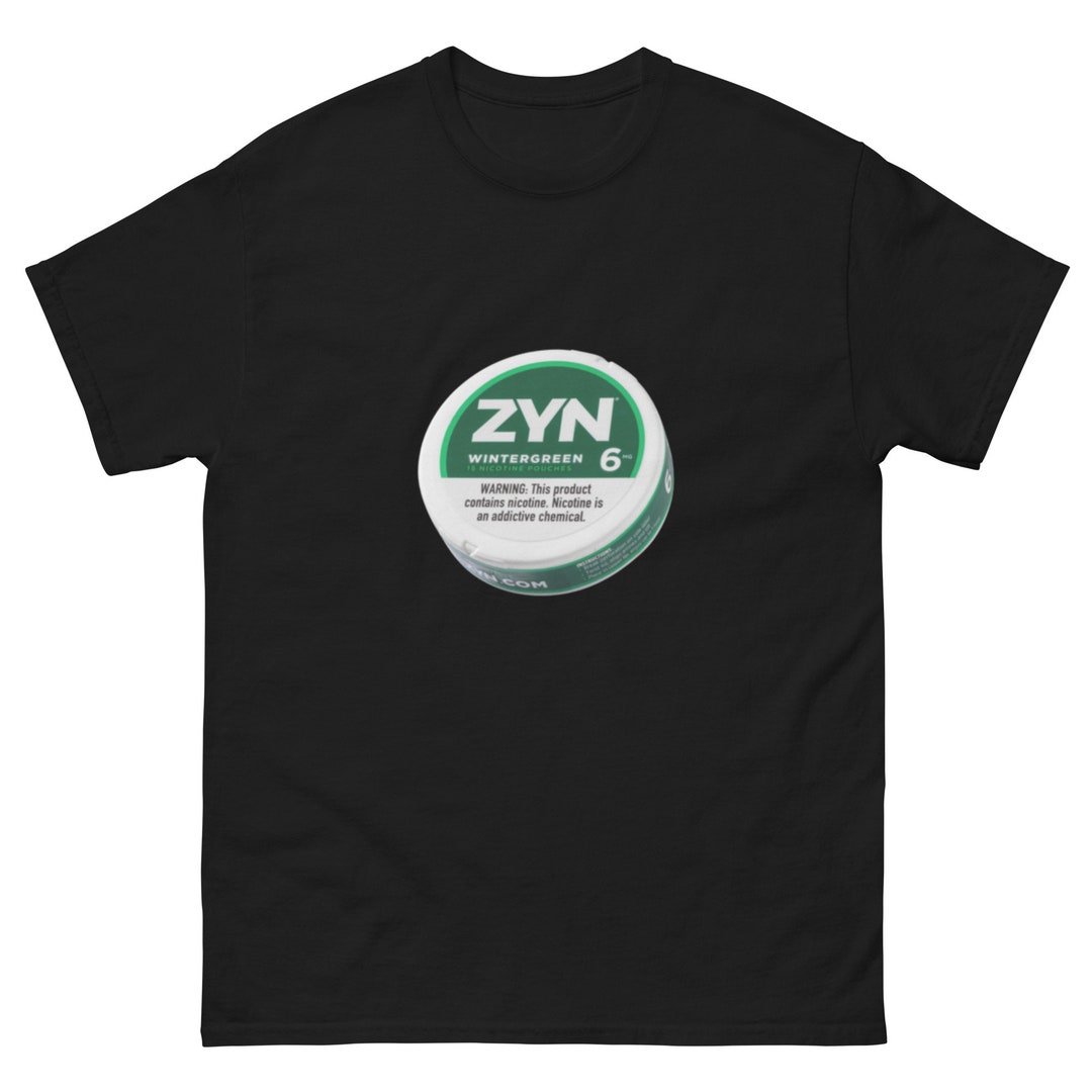 Zyn Wintergreen Men's Classic Tee Unofficial Zyn Merch - Etsy