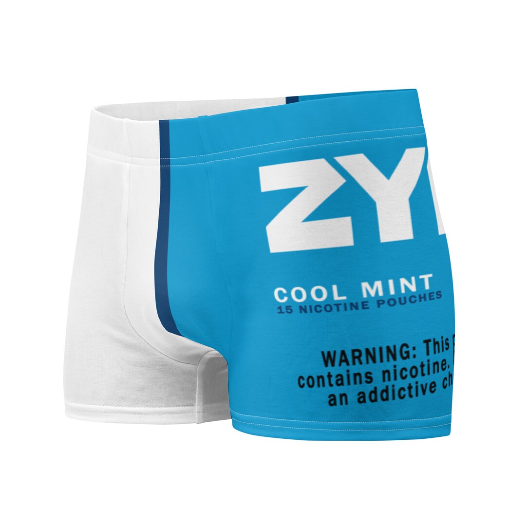 Zyn Cool-mint Boxer Briefs Refreshing Underwear Design, Unofficial Zyn ...