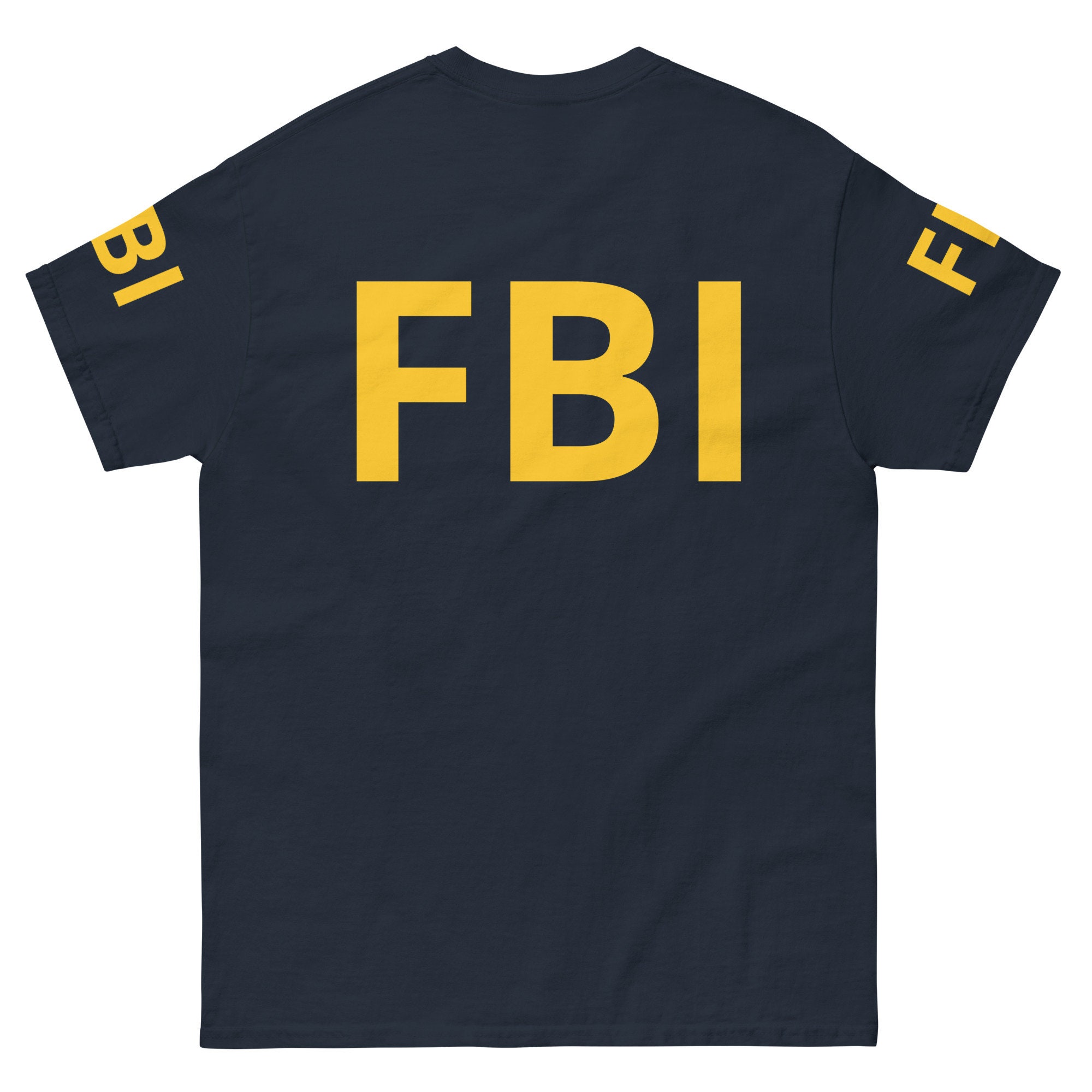 FBI Agent Halloween Costume T-shirt - Etsy