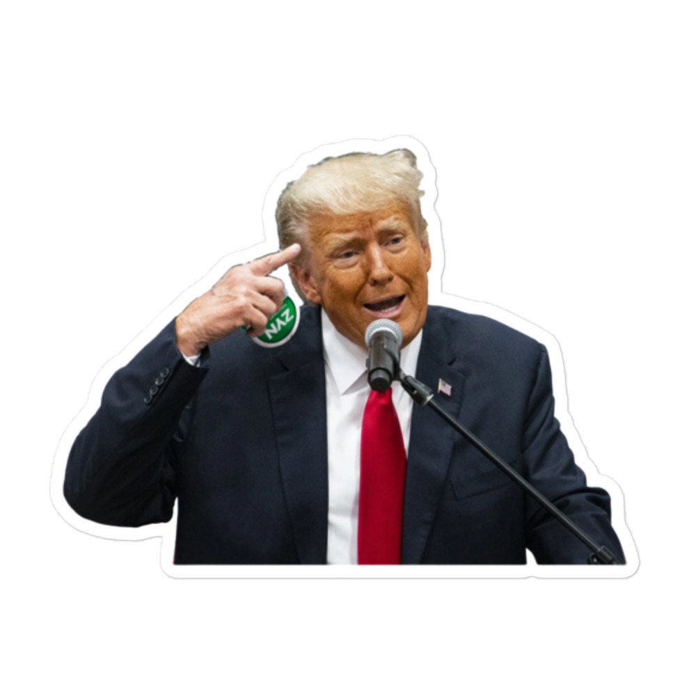 Zyn Donald Trump Spearmint Nicotine Pouch Sticker | Trump Packin an ...