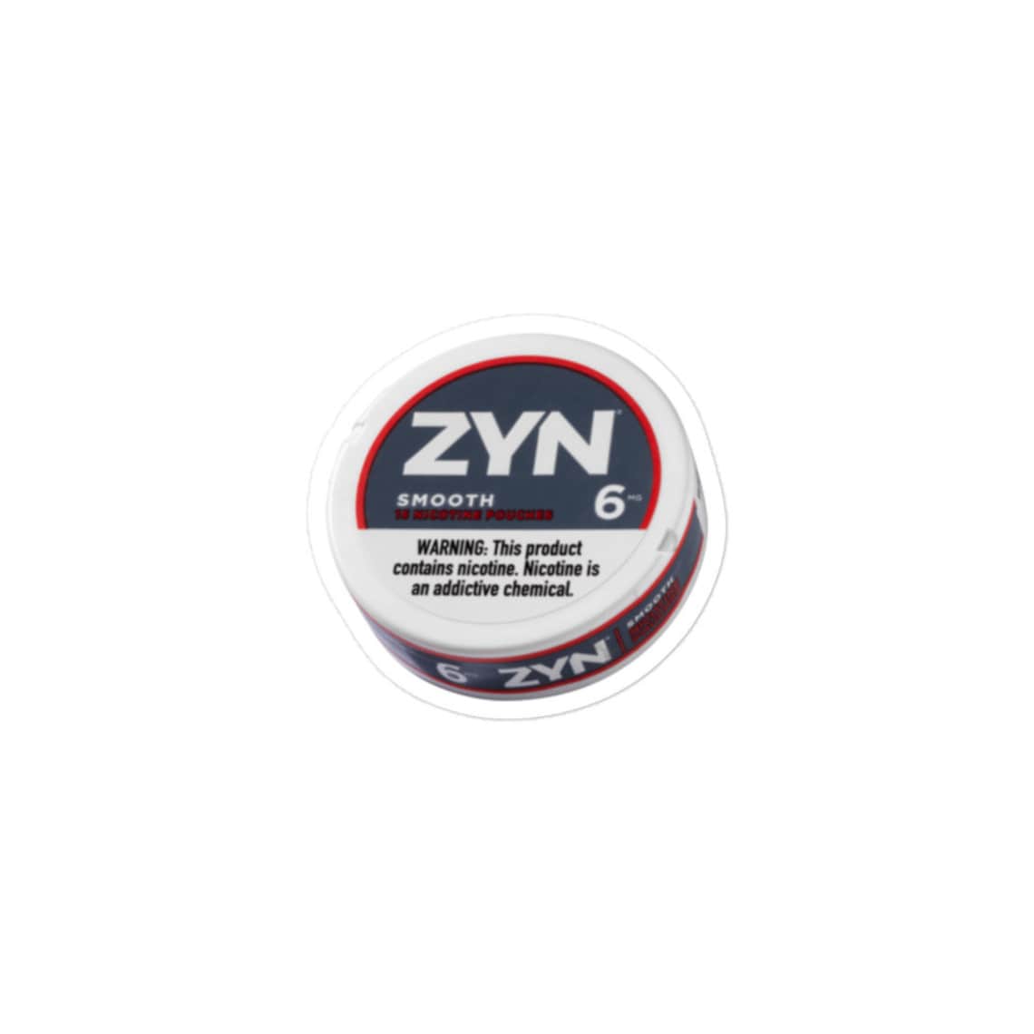 Sticker Zyn Smooth Nicotine Pouch Sticker | Unofficial Zyn Merch - Etsy