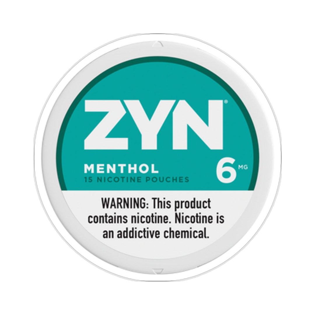 Sticker ZYN Zyn Menthol Nicotine Sticker | Unofficial Zyn Merch - Etsy
