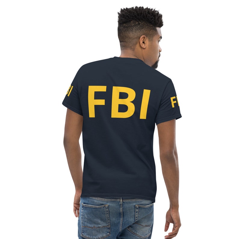 FBI Agent Halloween Costume T-shirt - Etsy
