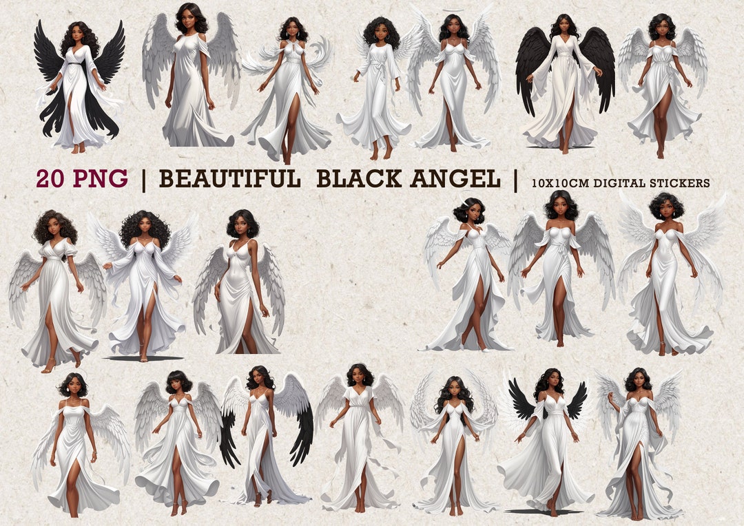 Angel | Angel Lady | Black Angels | Adorable Black Angel Woman | Angel ...