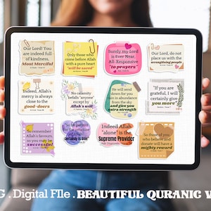 Islamic Digital Planner | QURANIC VERSE | Digital File Stickers ...