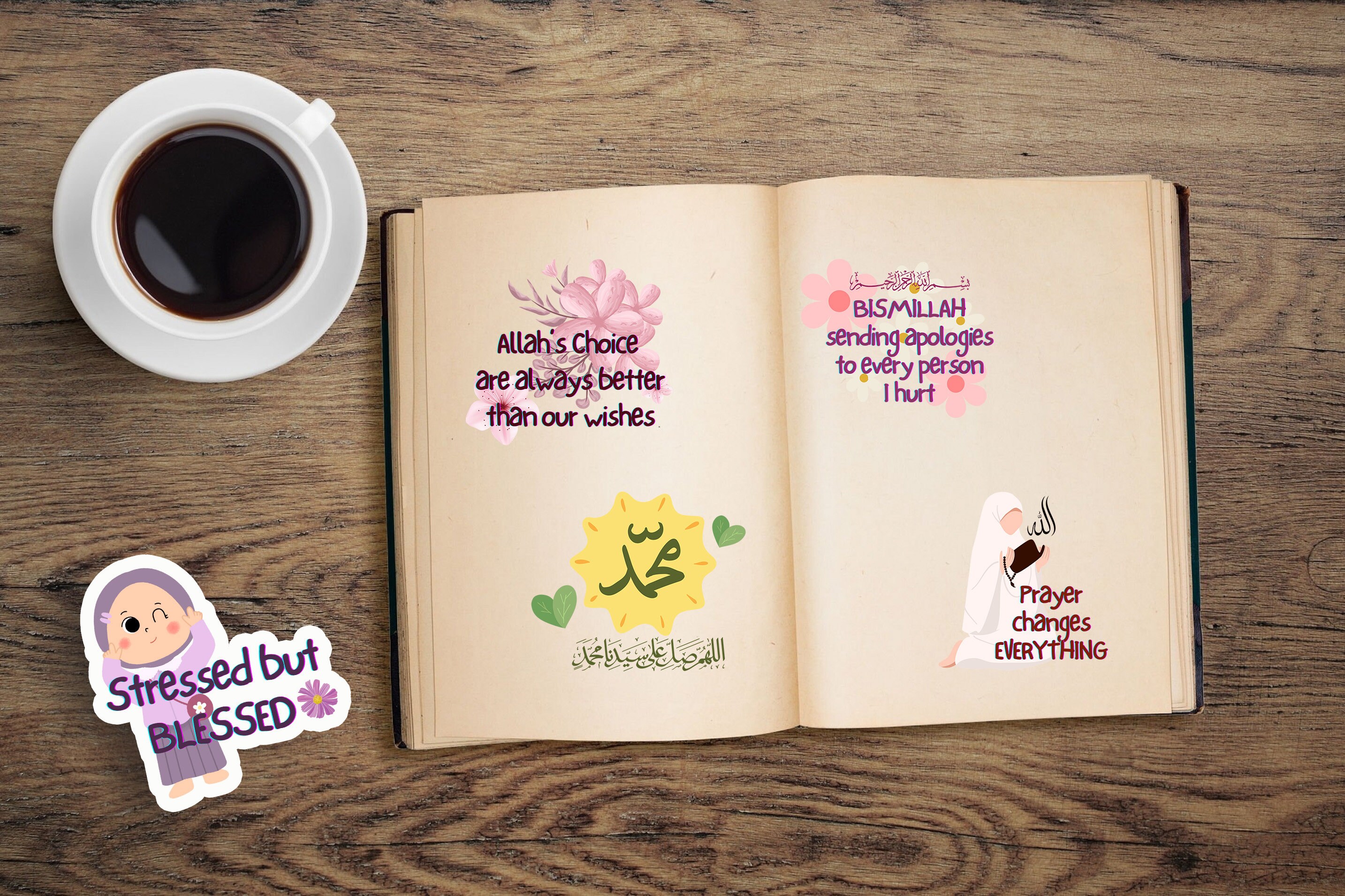 Islamic Digital Planner Sticker | Cute Islamic Digital Download ...