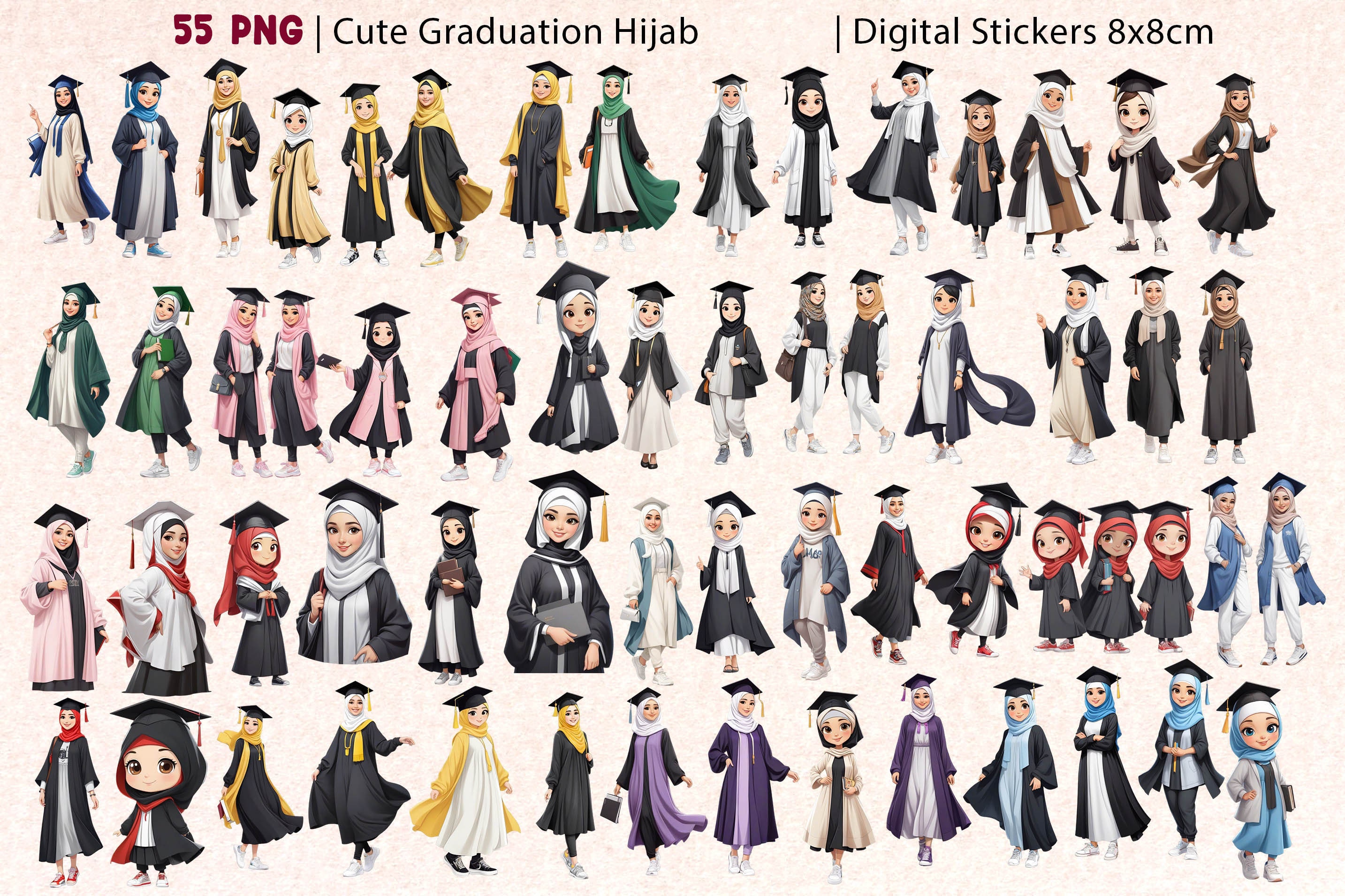 Graduation | Graduation Hijab | Graduation Art | Hijabi Convocation ...