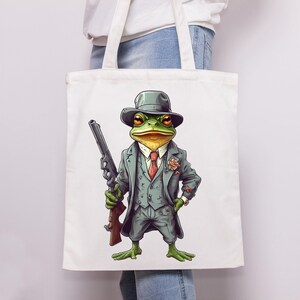 Watercolor Frog Mafia Frog Funny Frog Frog Digital File - Etsy