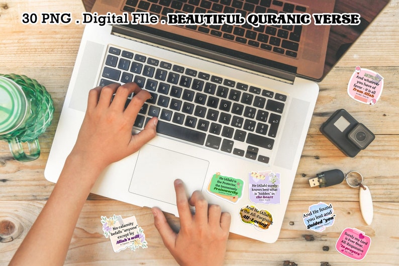 Islamic Digital Planner | QURANIC VERSE | Digital File Stickers ...