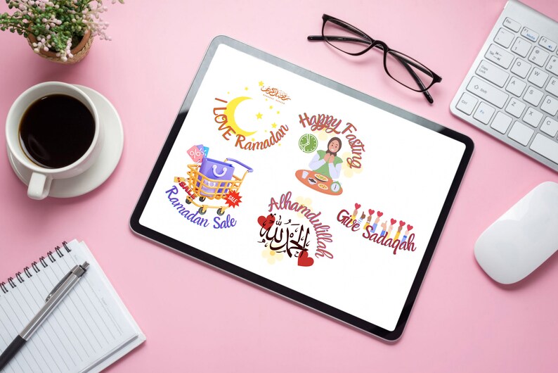 Islamic Digital Planner Sticker | Ramadan | Ramadan Stickers | Digital ...
