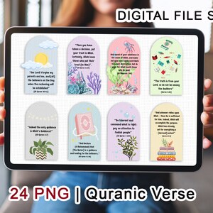 Islamic Digital Planner | QURANIC VERSE | Digital File Stickers ...