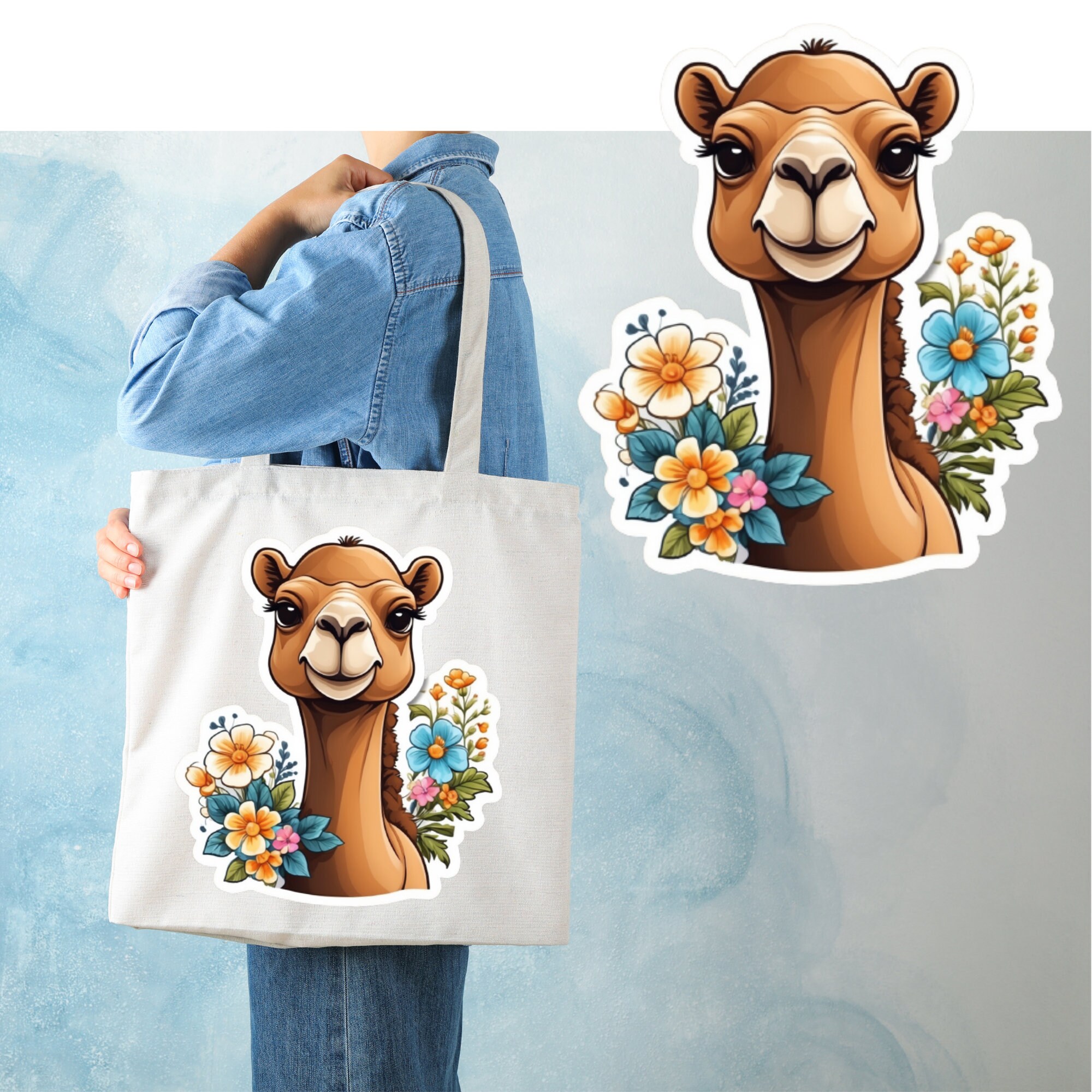 Camel | Cute Camel Digital Stickers | Digital File | Funny Camel ...