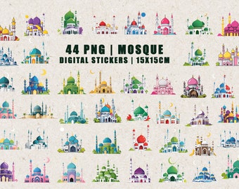 Mosque SVG Bundle, Mosque SVG Exquisite Mosque Svgs for Digital ...