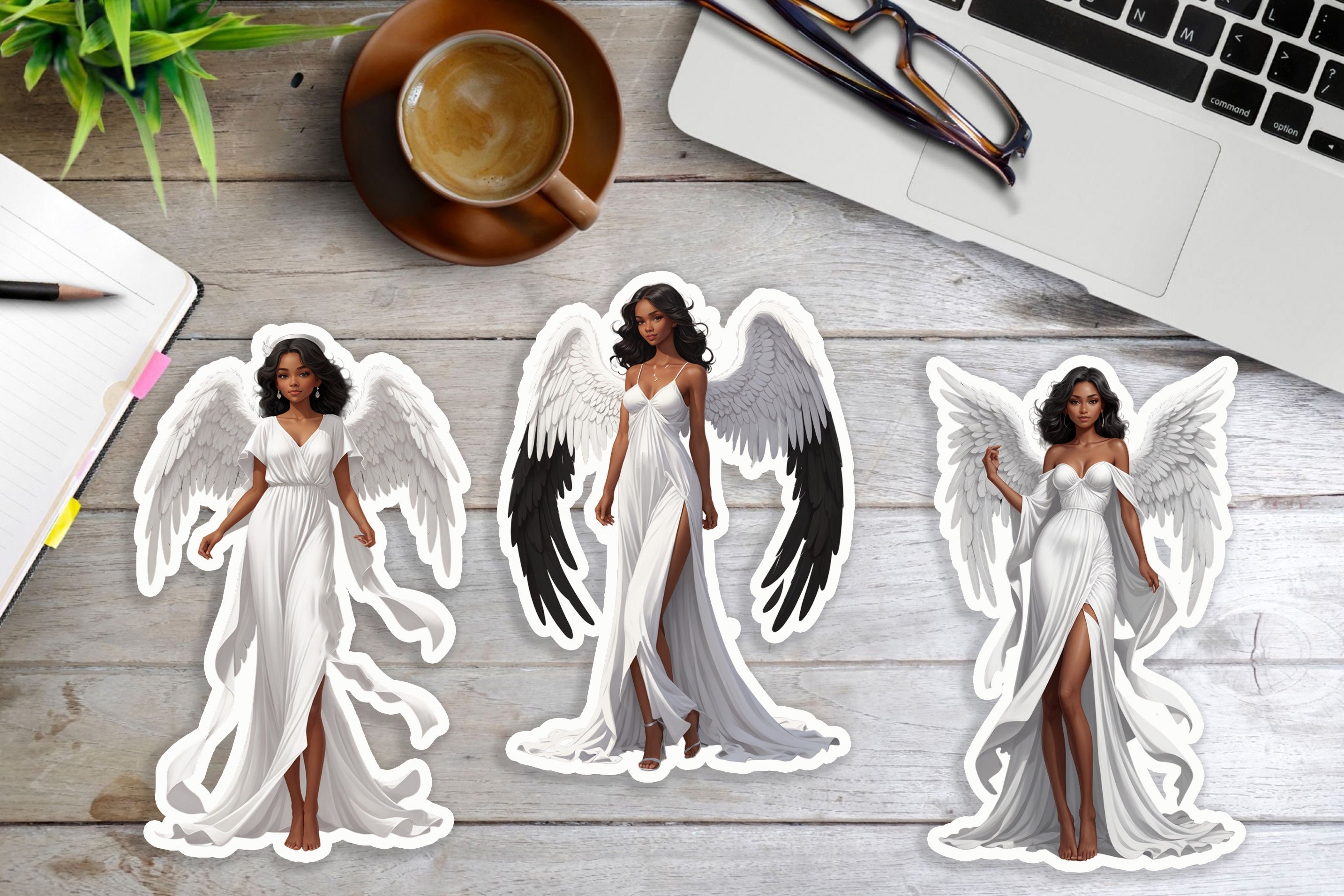 Angel | Angel Lady | Black Angels | Adorable Black Angel Woman | Angel ...